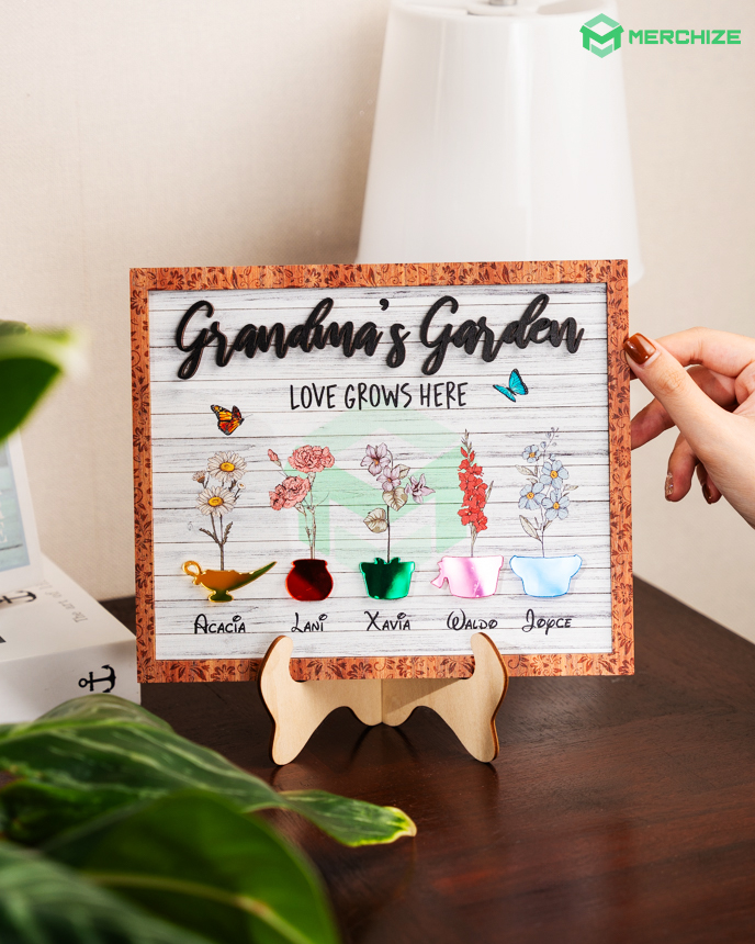 Custom Shape Wood Standee - Print on Demand - Merchize